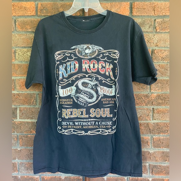 Kid Rock | Shirts | Kid Rock Concert Tee Rebel Soul 29 Mens Medium ...